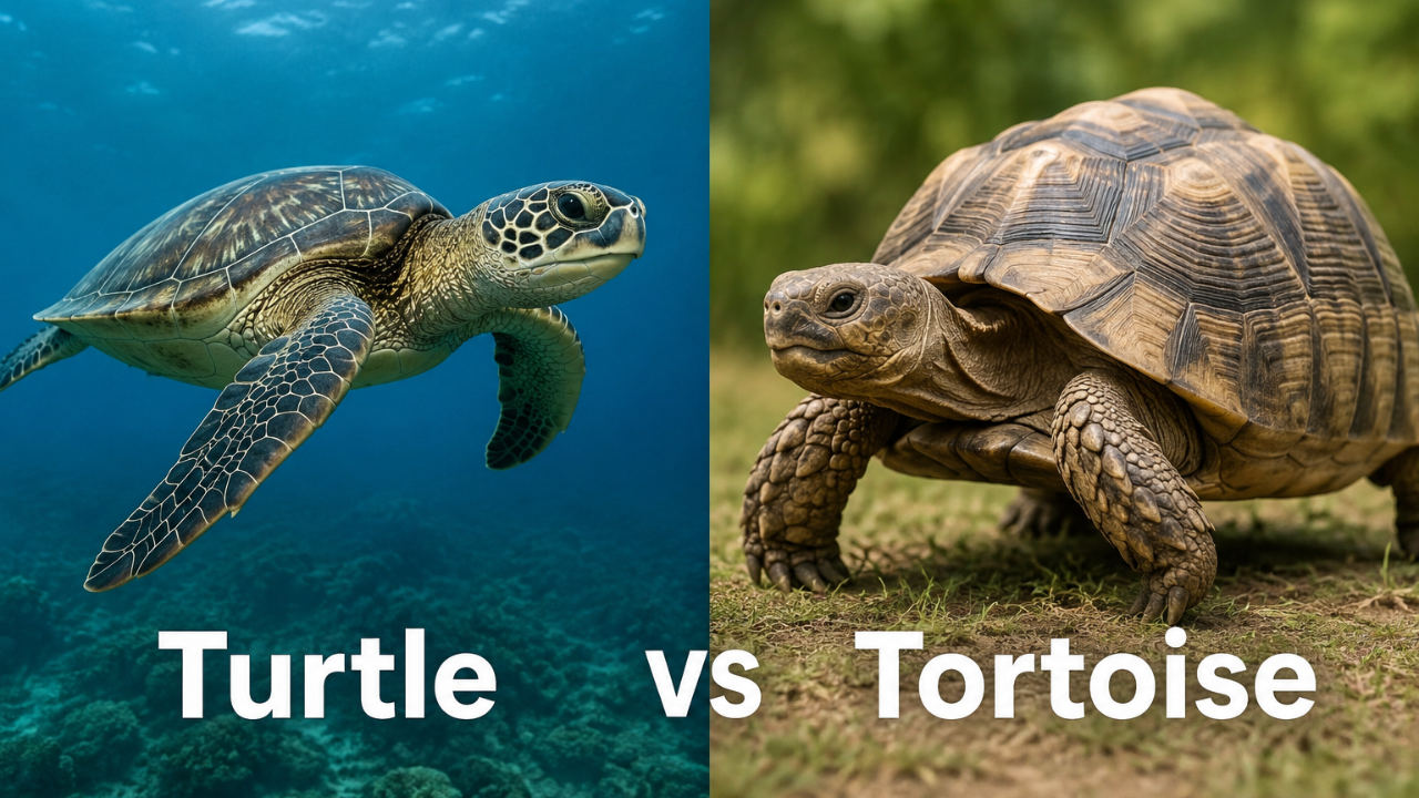 Turtle vs tortoise: Why these similar-looking reptiles are so different ...
