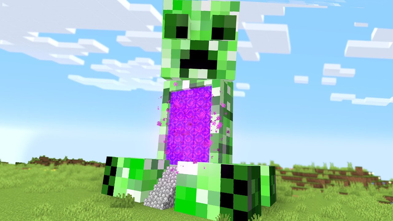 Minecraft, but mobs are structures