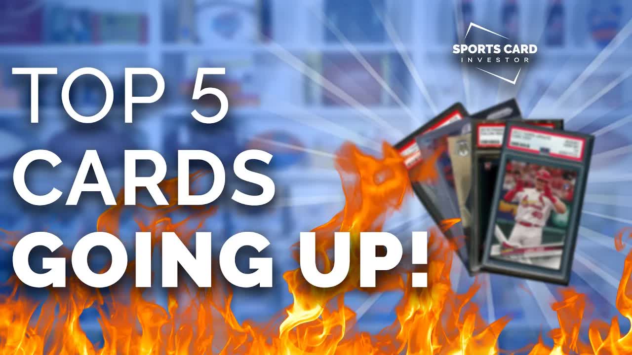 Top 5 sports cards going up🔥 (basketball, football, baseball)
