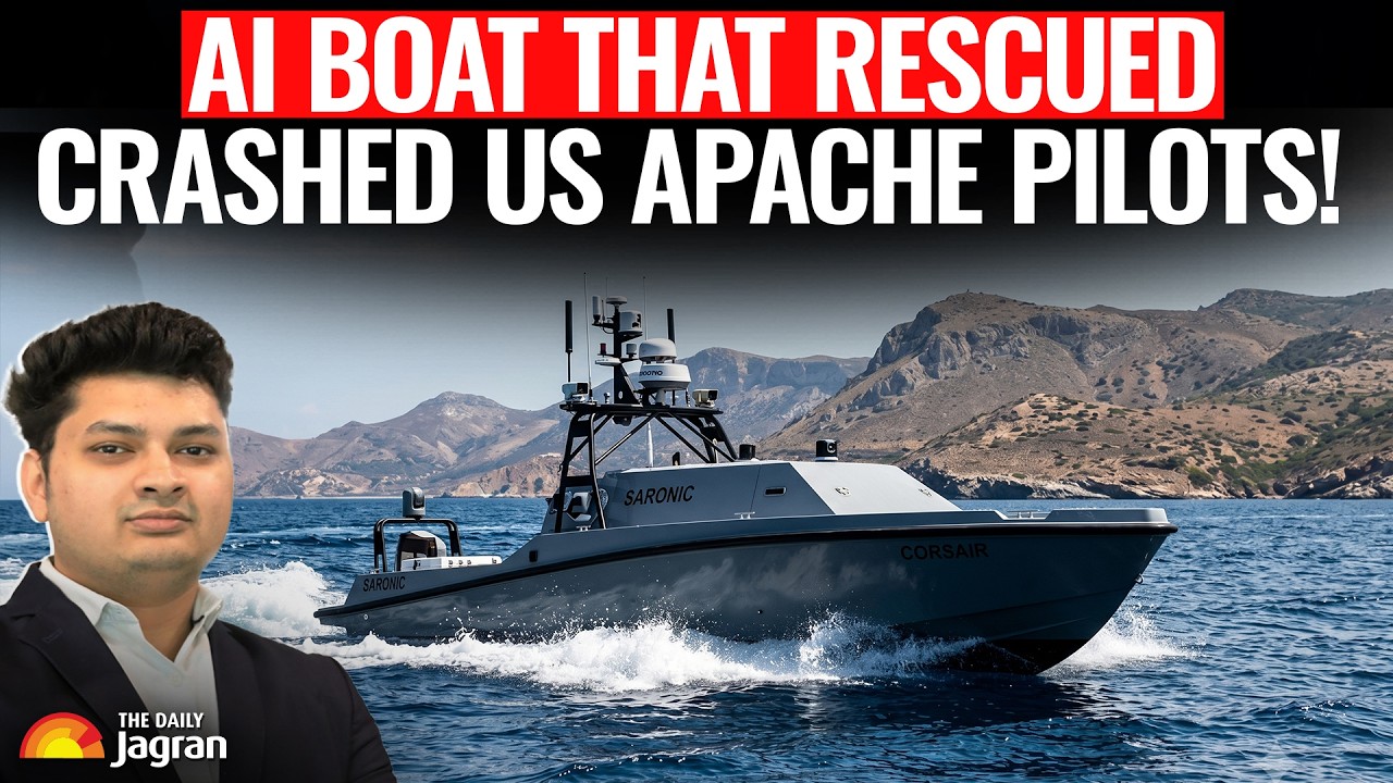 First-ever AI drone rescue! How AI saved downed US Apache crew near ...