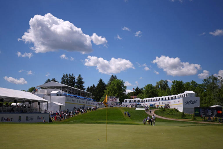 Bud Cauley comments on the fans on the 14th hole at TPC Toronto after ...