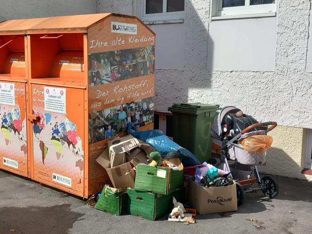 Kolping Bigge zieht Container ab – weil Müll überhandnahm