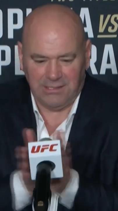 Vertical UFC Freedom 250 white reaction
