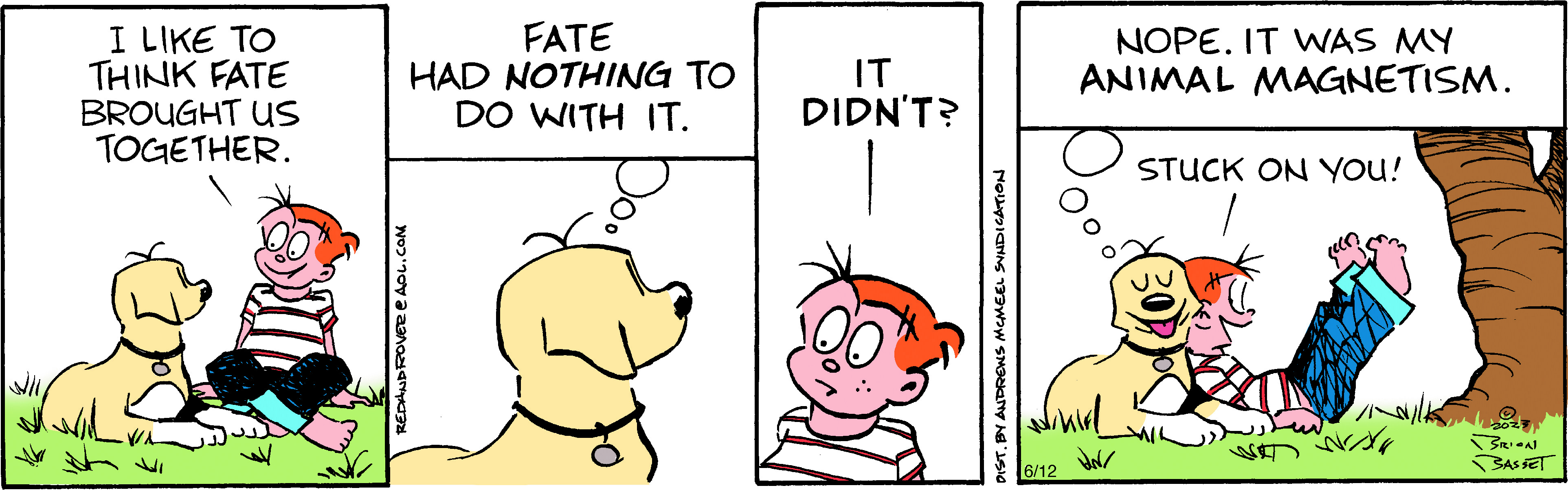 Red and Rover by Brian Basset