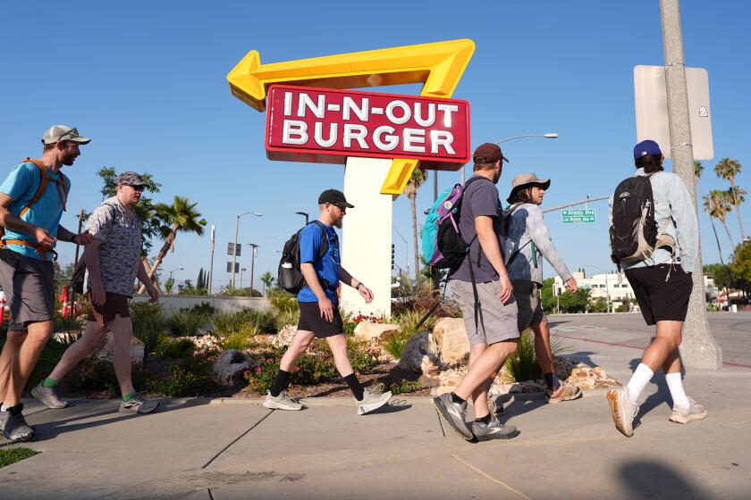 We walked 25 miles in 12 hours to Long Beach and actually enjoyed it