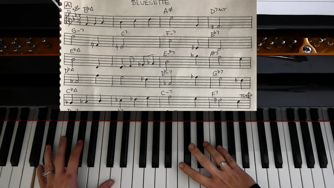 This is the easiest way to play jazz songs alone on piano