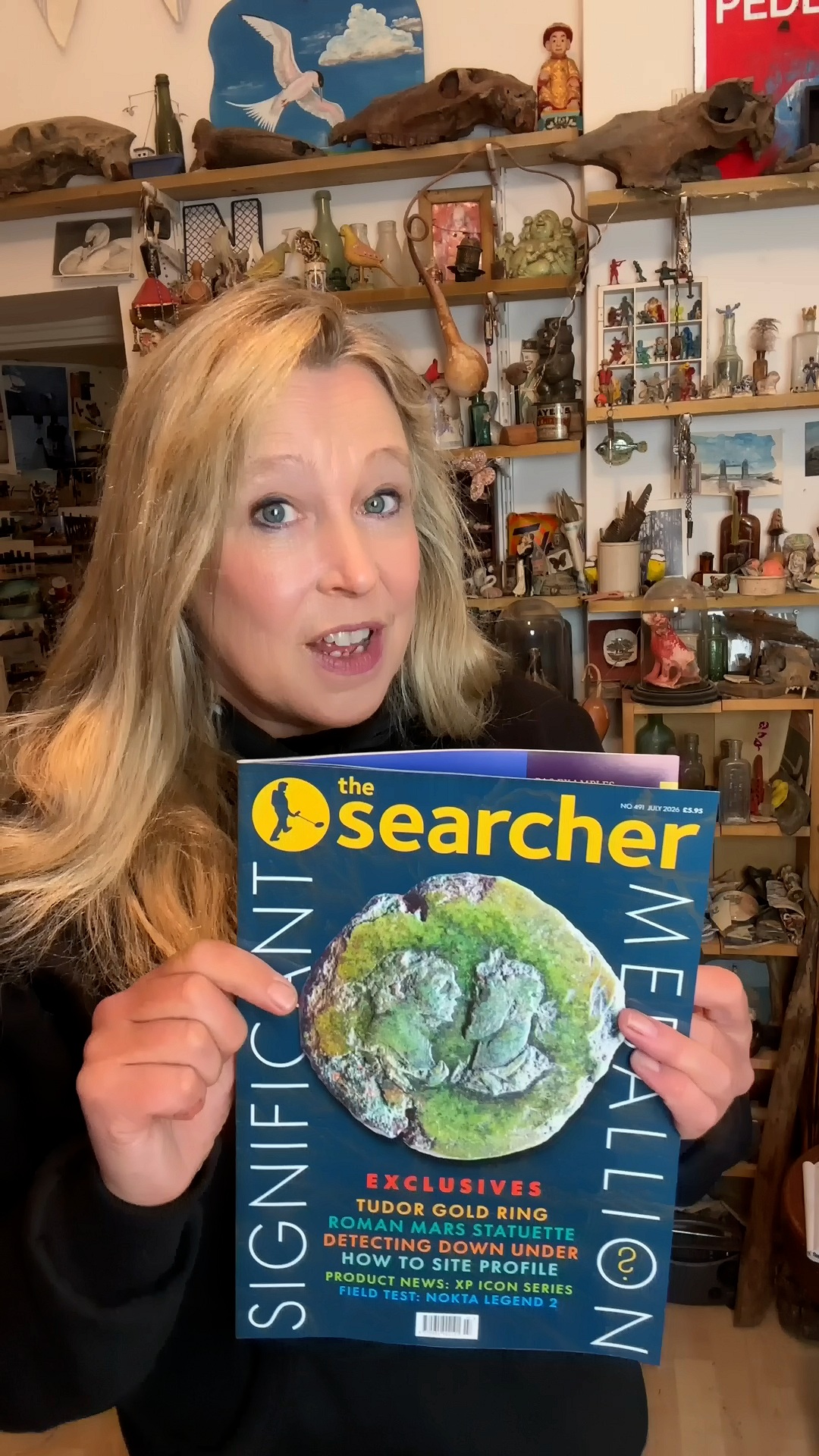 Seal matrix ring find featured in The Searcher
