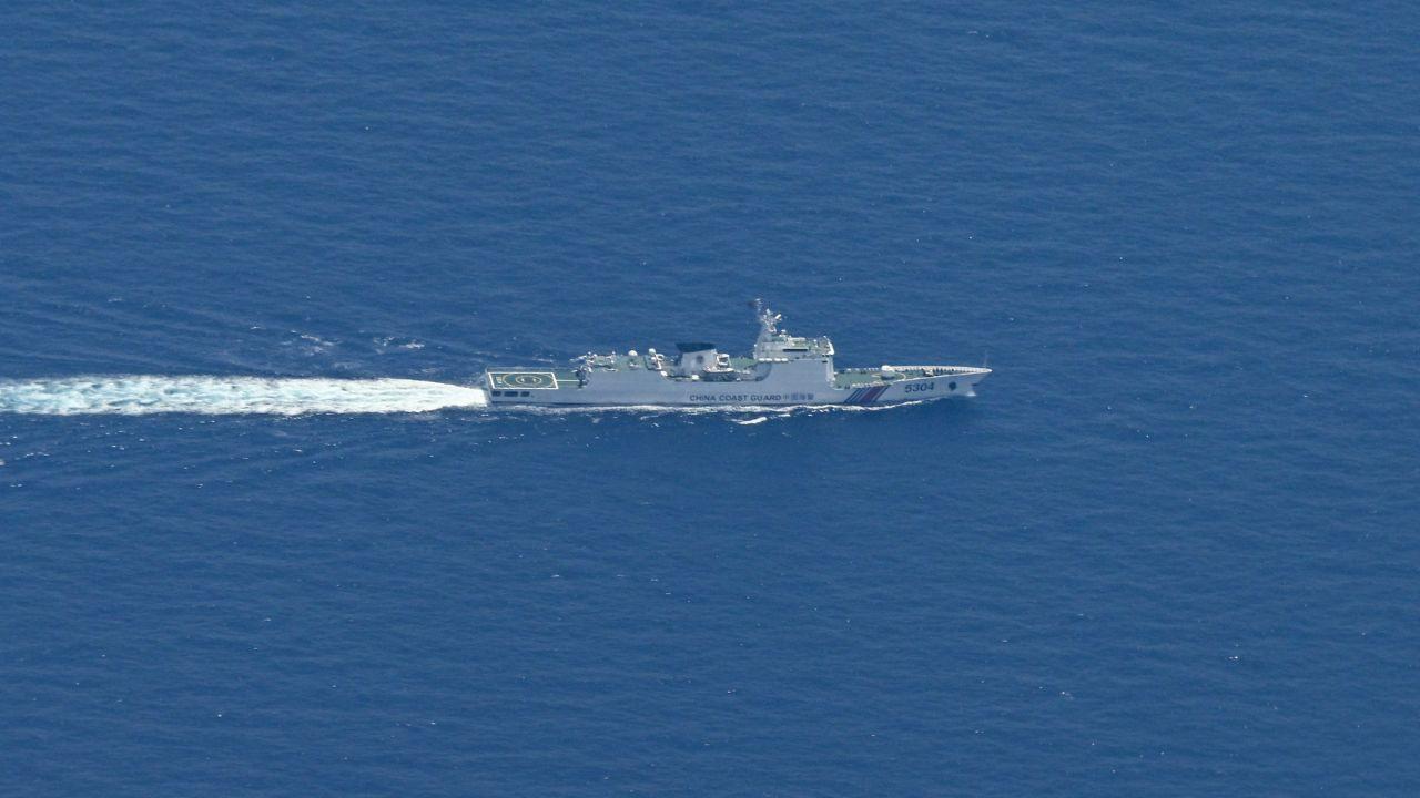 In photos Chinese maritime militia vessel spotted near Scarborough ...