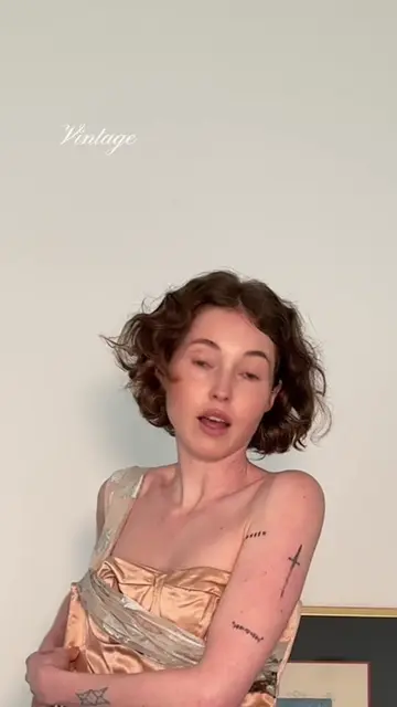 Thrifted Christian Lacroix wedding dress unboxing and try on