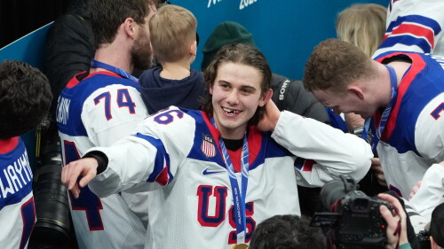 Jaccob Slavin is second American to win Stanley Cup, Olympic gold in ...