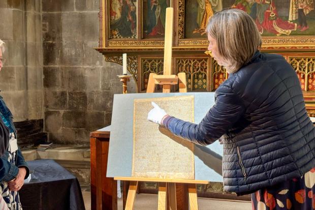 New visitor tour launched to explore legacy of the Magna Carta