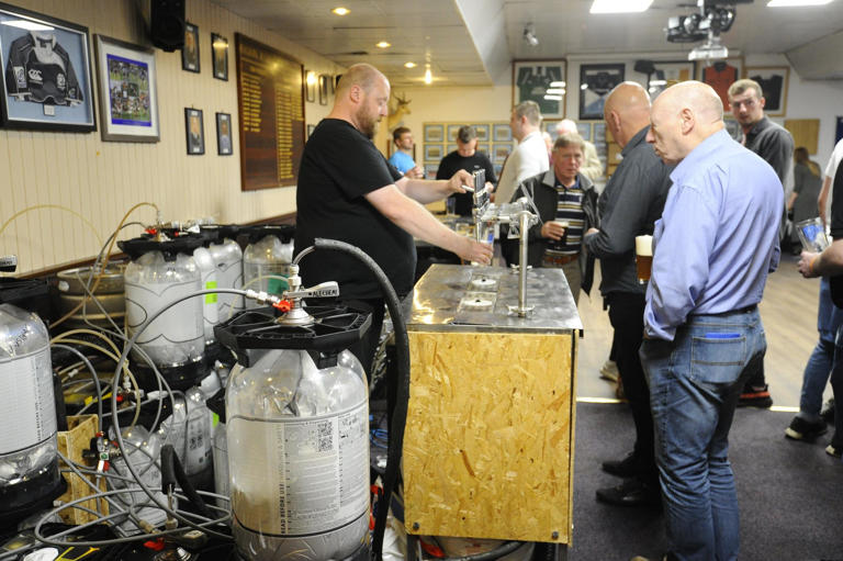 Cheers as Falkirk beer festival returns to rugby club