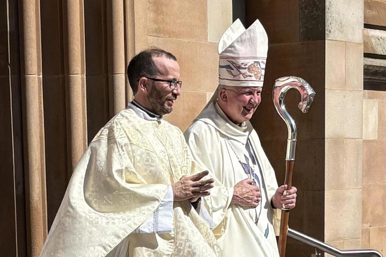 Fr. Stephen Baxter ordained in St. Columb’s Church in the Waterside
