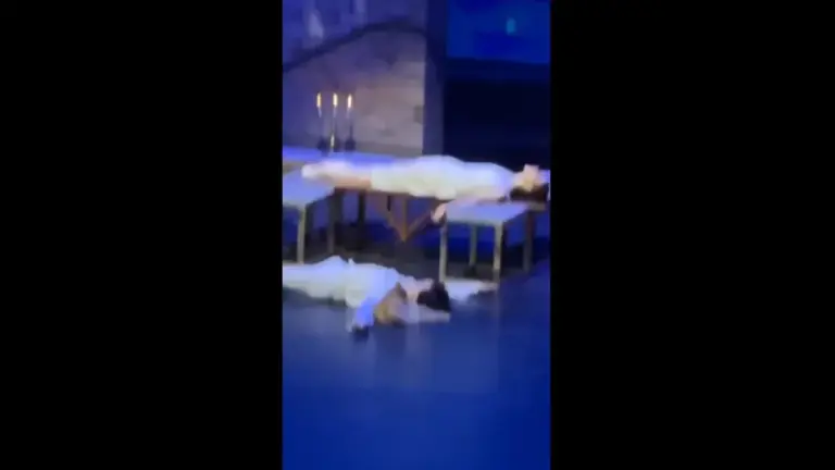 "Romeu e Julieta"... e o gato? Felino invade peça na Turquia. Veja