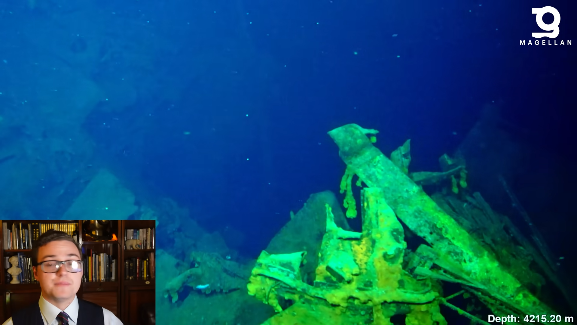 This video shows a ship lost with 80 tons of silver - found after 83 years