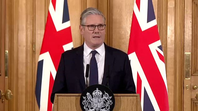 Keir Starmer welcomes Trump's peace deal with Iran