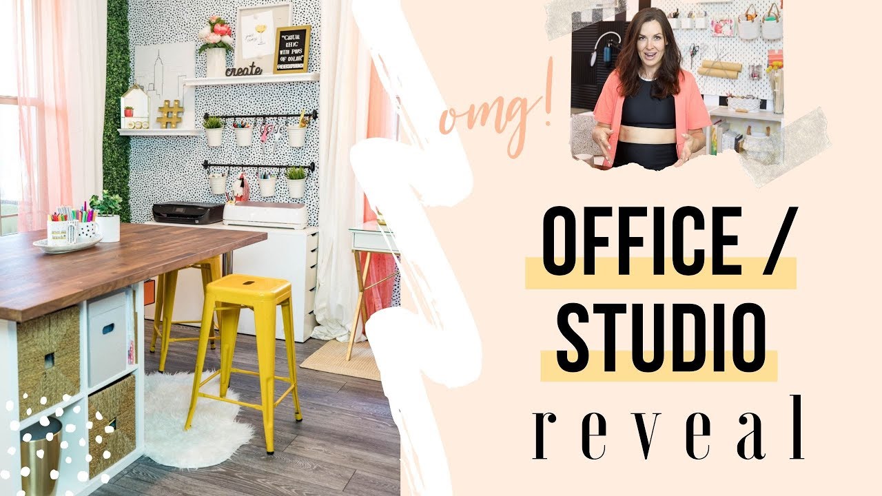 Fresh modern office studio setup and design discussion