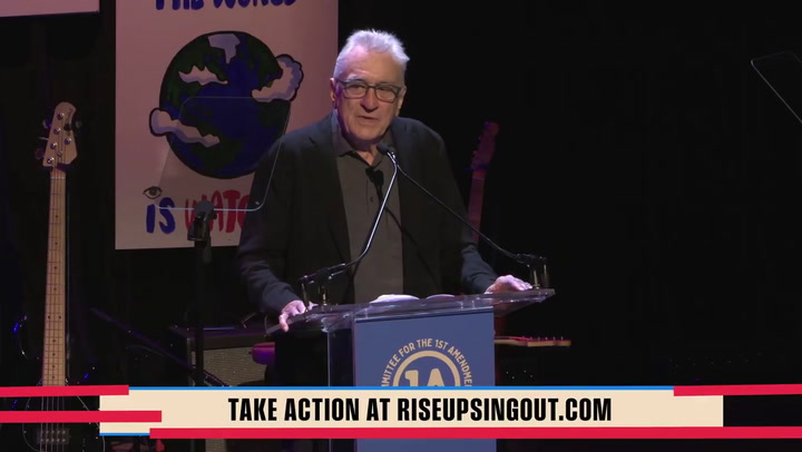 Robert De Niro mocks President Trump’s birthday cage fight