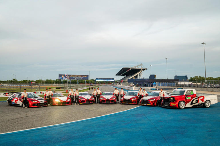 เปิดโปรแกรมการแข่งขัน Toyota Gazoo Racing Thailand 2026