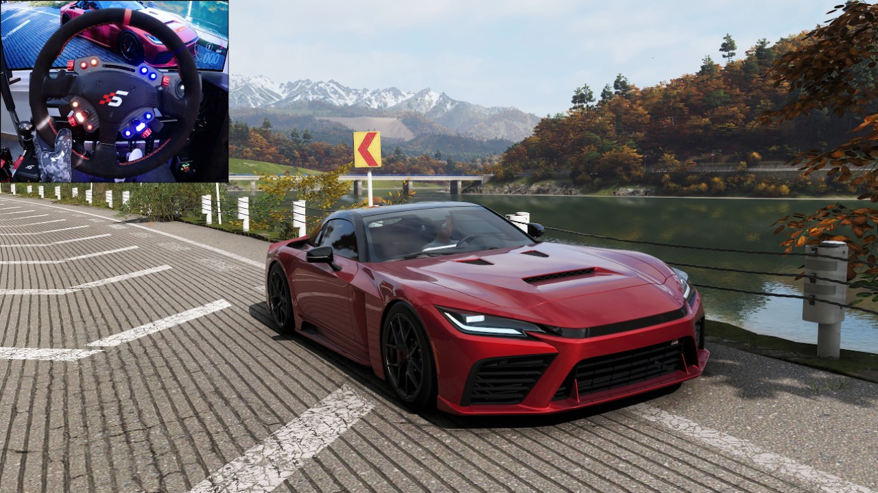 Forza Horizon 6 Toyota GR GT wheel setup immersive driving