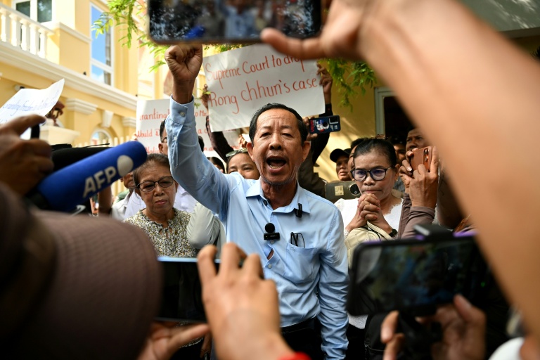 Cambodian opposition politician appeals conviction