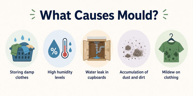How to clean mouldy clothes and prevent future growth