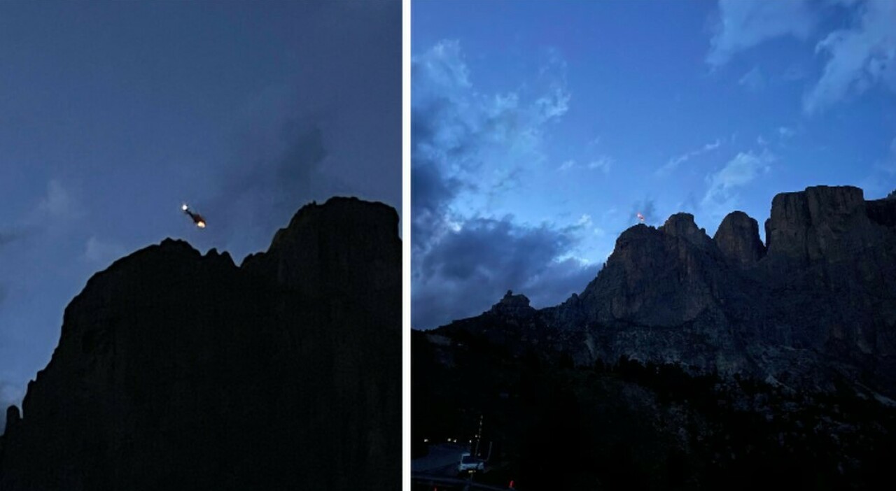 Scalatori bloccati sulla Seconda Torre del Sella: recuperati nella ...
