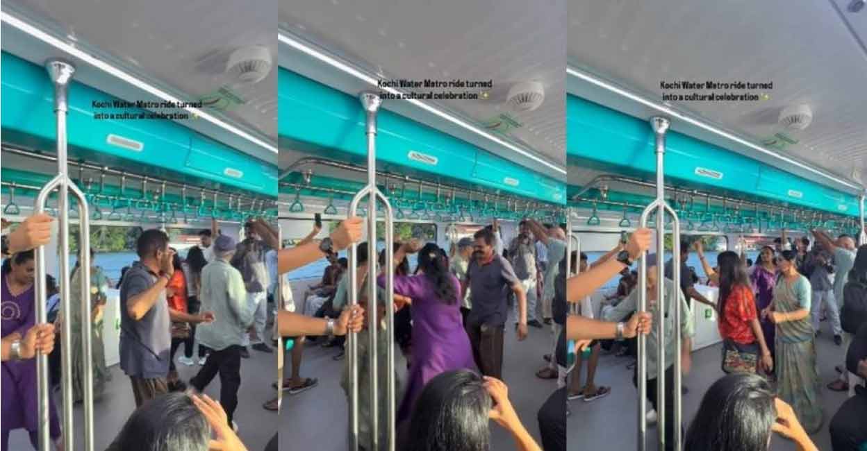 Garba dance on Kochi Water Metro: Keralites say public place etiquette ...