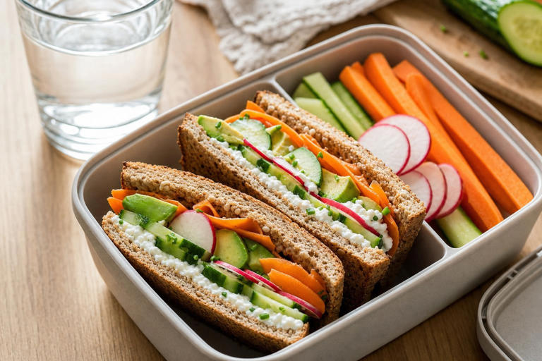 Sandwich au concombre : cette version riche en protéines aide à tenir ...