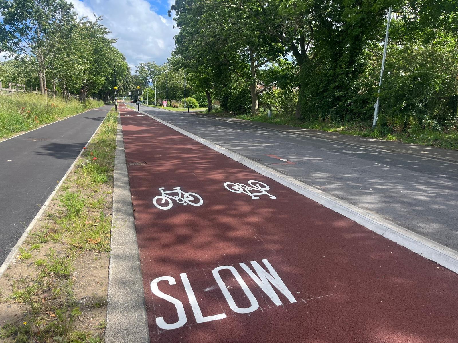 Mixed views from local residents on controversial cycle lane in ...