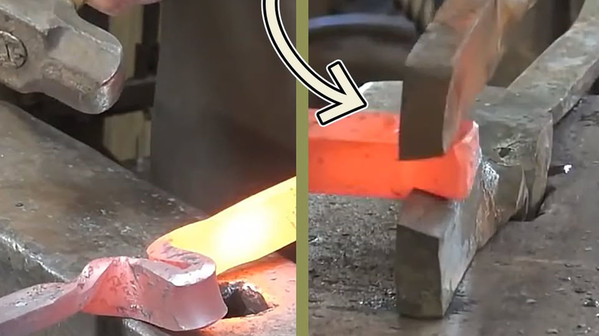 A genius forged spring butcher tool