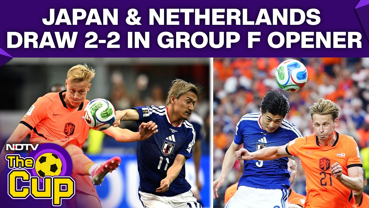 Netherlands vs Japan FFA highlights | Japan snatch dramatic 2-2 draw ...
