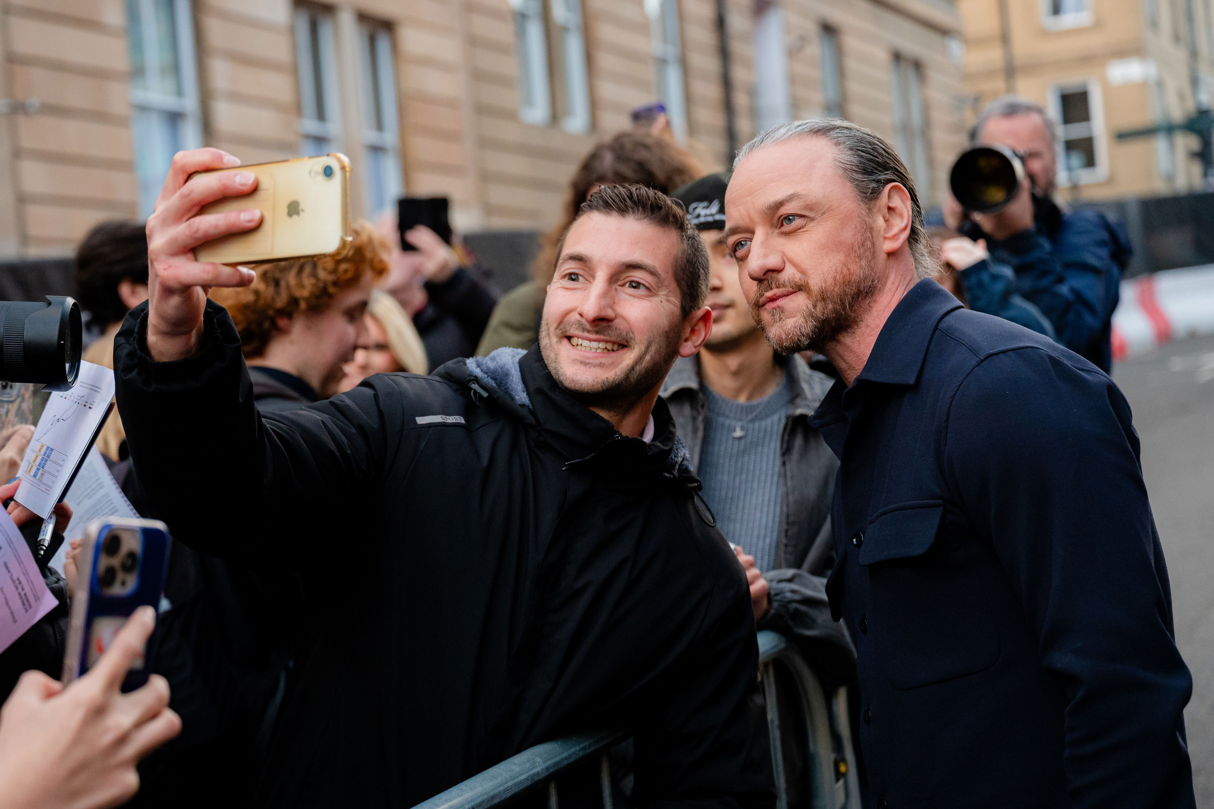 James McAvoy leads cast for comic crime thriller series filming in Glasgow