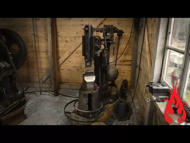 How a 25 kg power hammer changes a blacksmith’s workshop