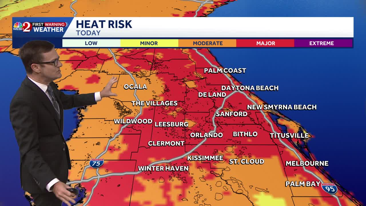 Humidity sends heat index climbing across Central Florida | June 15 ...