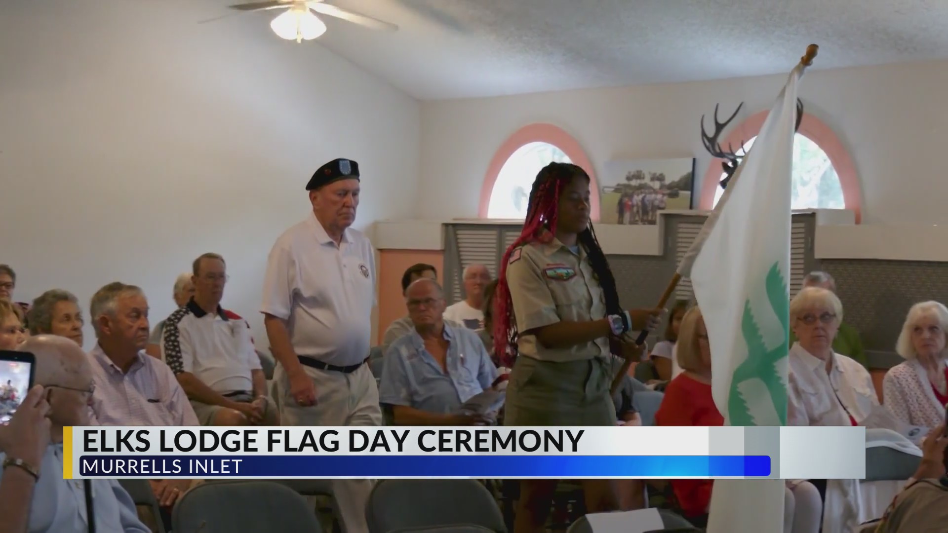Community gathers for annual Flag Day ceremony at Murrells Inlet Elks Lodge