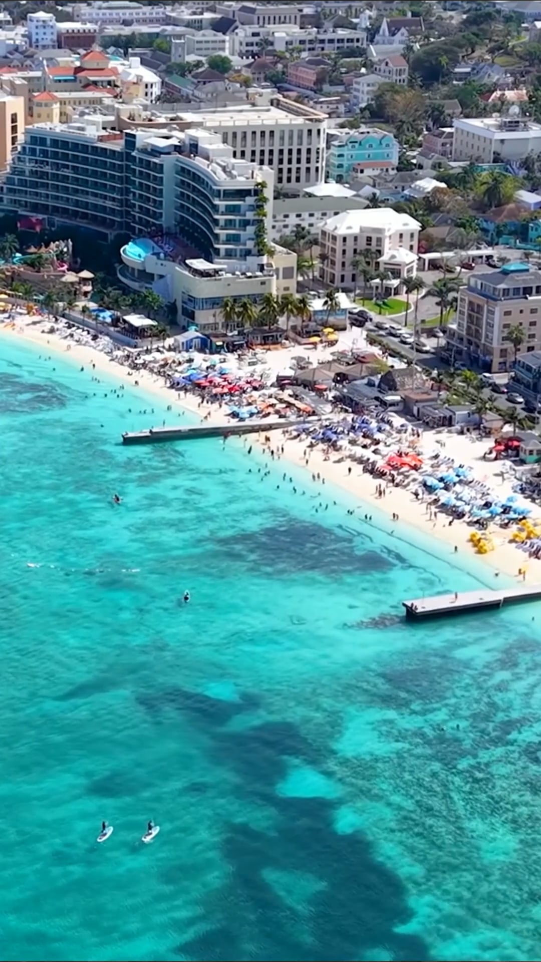 Nassau: Drone views of the capital of the Bahamas