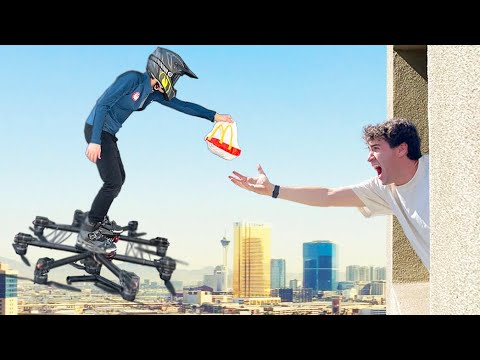 Content creator uses advanced hoverboard technology to deliver fast ...