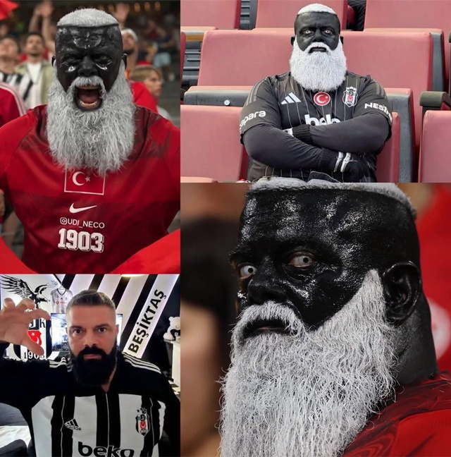 BUZZ : le look fou d'un fan de la Turquie