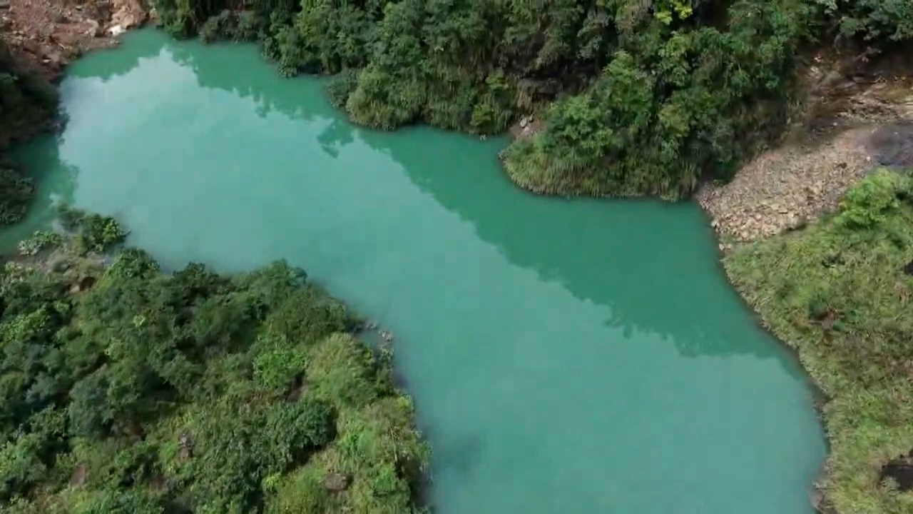 Barrier Lake forms in Nantou after heavy rainfall
