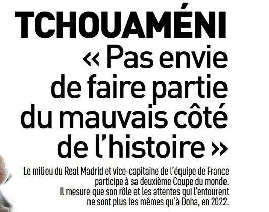 Revue de presse : France/Sénégal avec composition probable et Mbappé