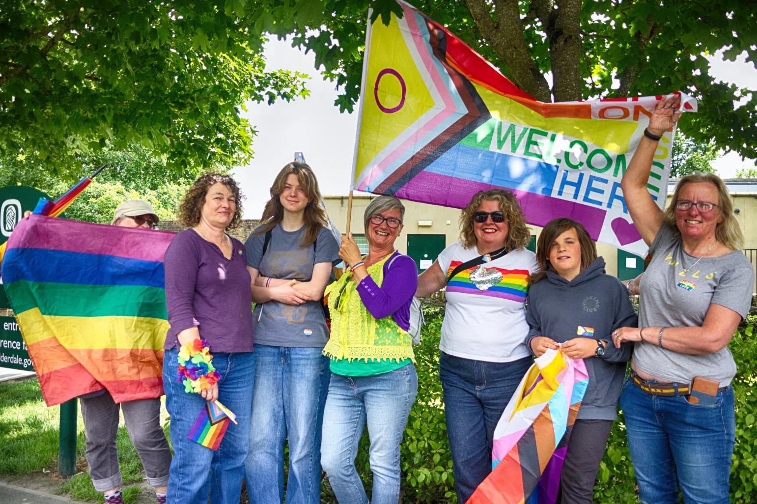 Rainbow protest at Halifax home of Gentleman Jack icon after Reform ...
