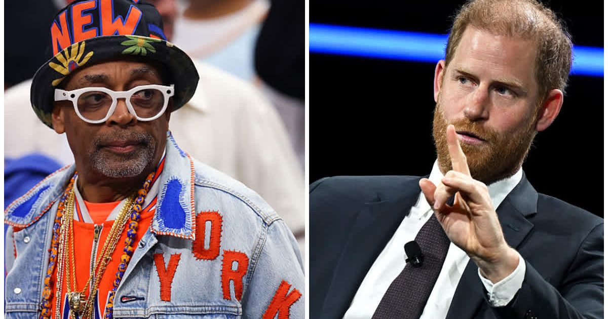 Prince Harry caught in awkward courtside moment after Spike Lee snubs ...