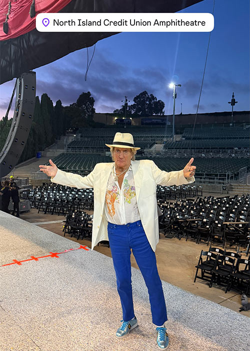 Rod Stewart forced to cancel concert in California but pops up in ...