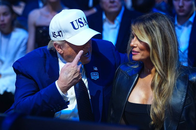Melania Trump looks 'happiest ever' when shaking man's hand – not ...