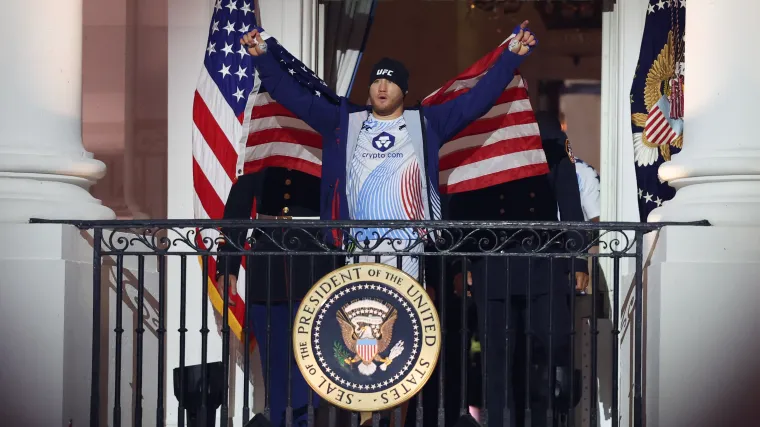 UFC White House results, highlights: Justin Gaethje wins title after ...