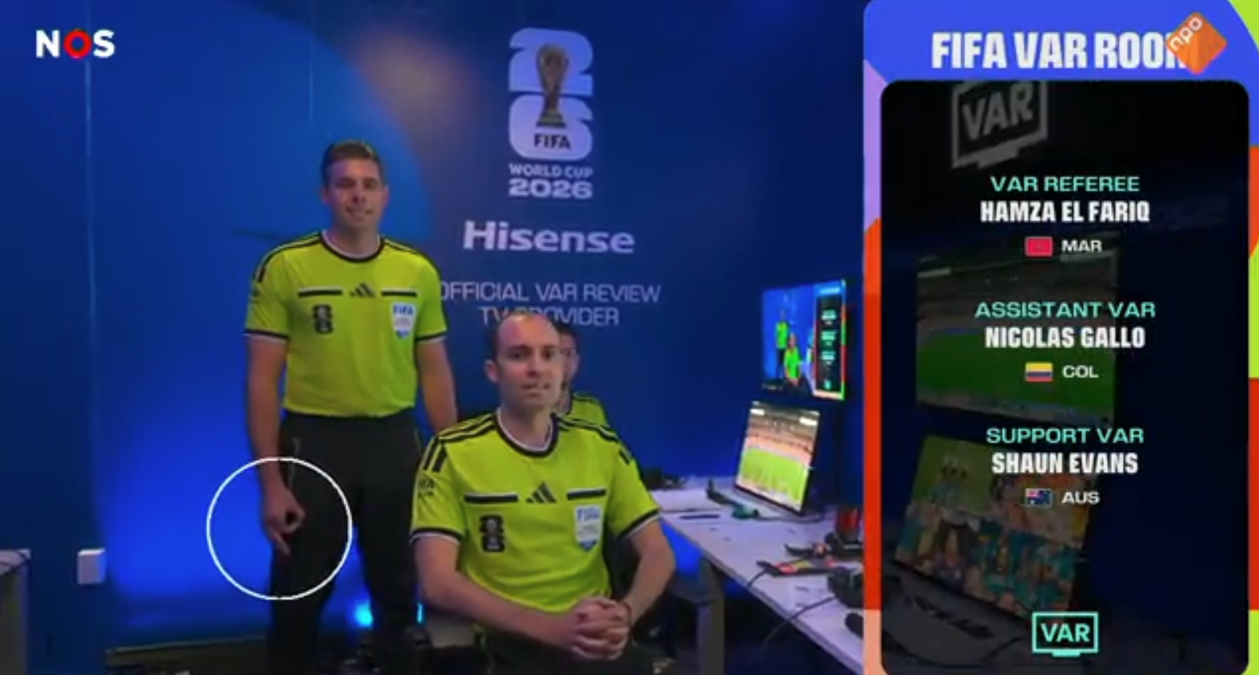 FIFA spreekt omstreden VAR-arbiter vrij na vermeend extreemrechts gebaar