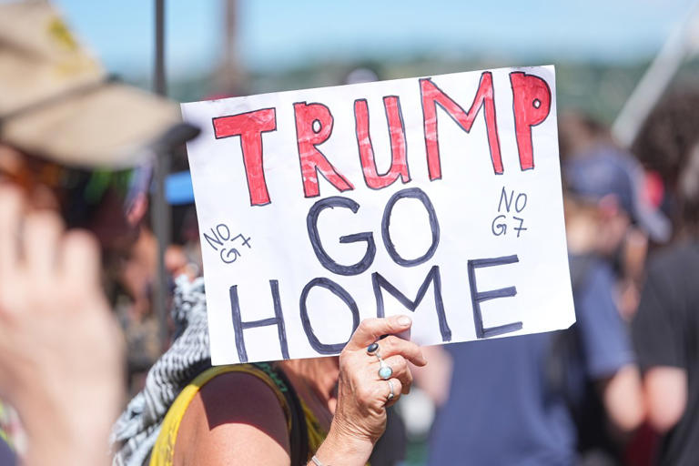 Trump arrives at G7 summit to face alienated European leaders