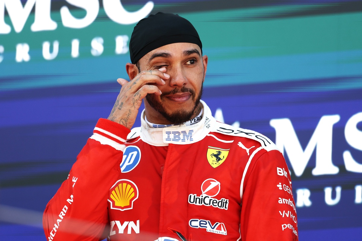 'Don't forget who you are' how Hamilton beat his demons to win with Ferrari