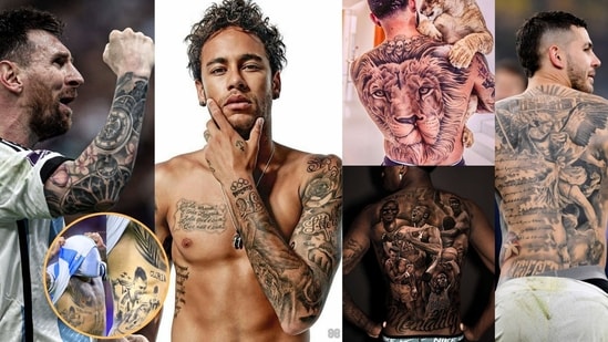 FIFA 2026: Decoding tattoos of football stars Lionel Messi, Neymar ...